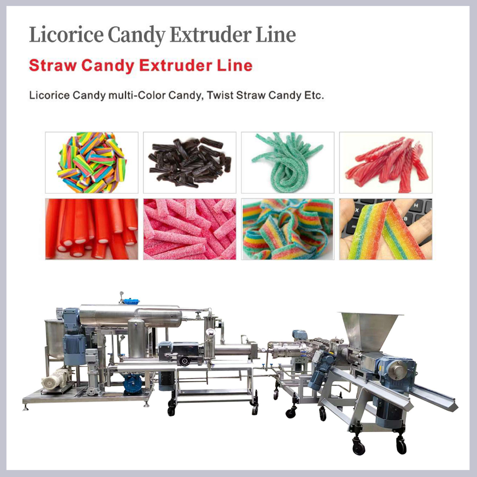 Liquorice Candy Extruder Production Line - Buy liquorice candy extruder ...